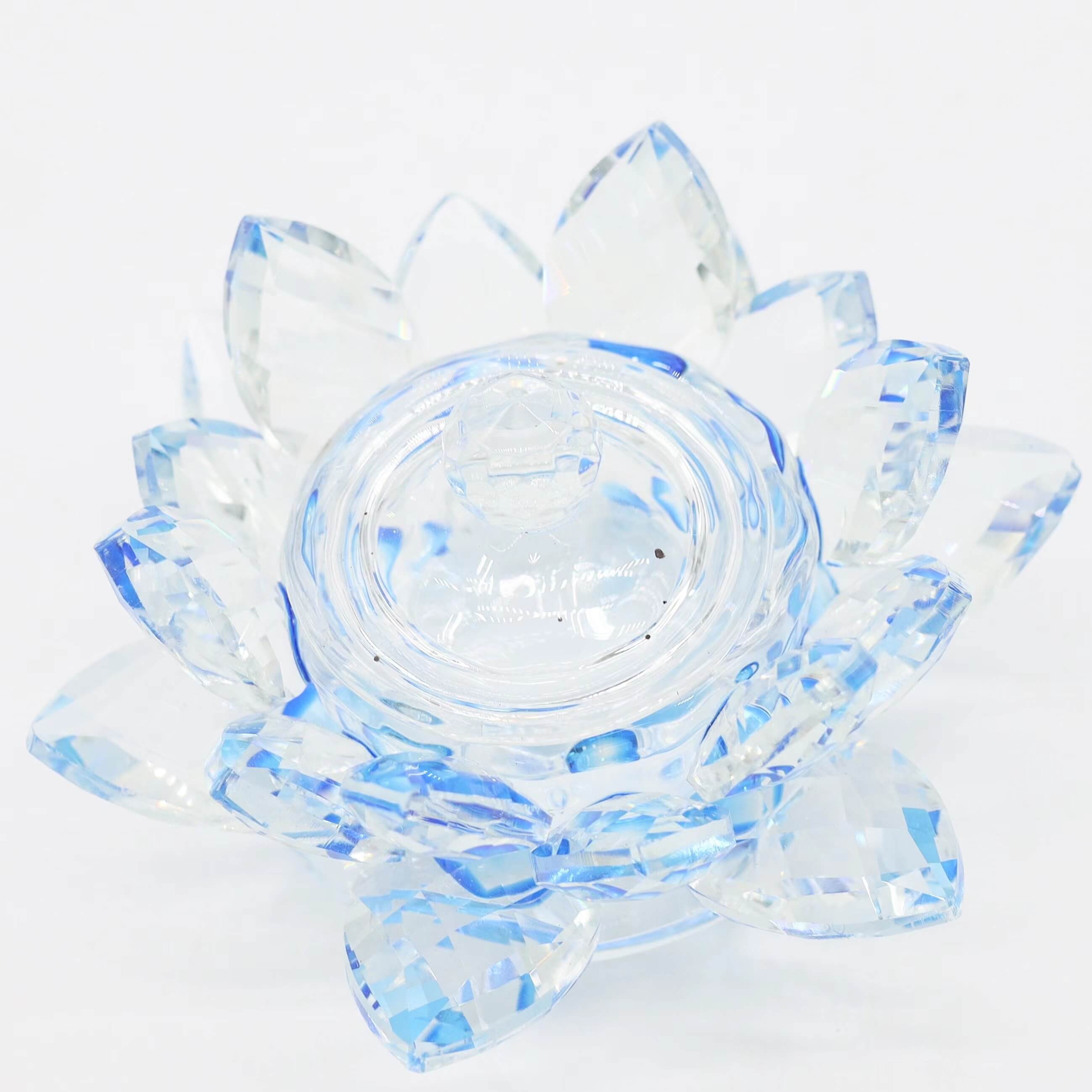 Vasito con Tapa Forma de Flor Grande - Hanna Cosmética