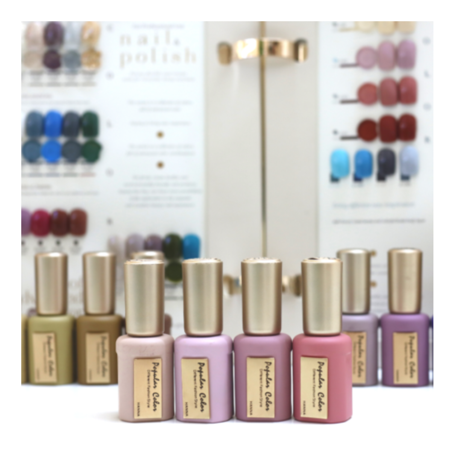 1 Kit Esmaltes Semipermanentes Hanna 128 Colores, Carta Completa ...